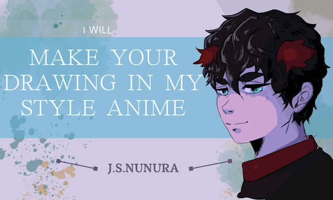Make your drawing in my style anime by Silnujor | Fiverr