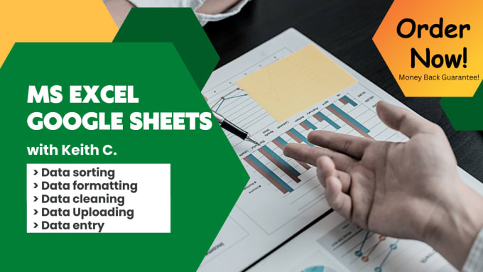 Do excel data cleaning and formatting, excel data entry by Keithchui ...