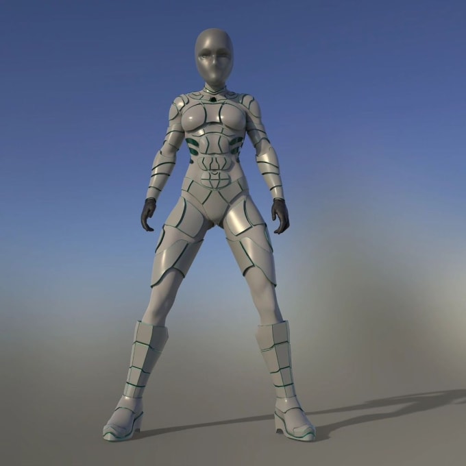 Create Custom Hard Surface 3d Model And 3d Modeling By Carolina Art23