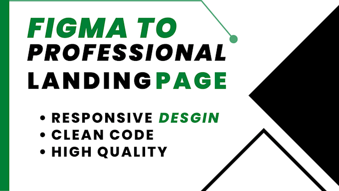 Turn your figma design into beautiful landing page by Merouan_dev | Fiverr
