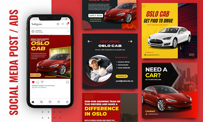 Design social media post facebook instagram ads post banner by ...