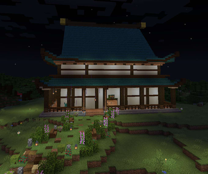 Make a build in minecraft world in all versions by Sprlapis | Fiverr