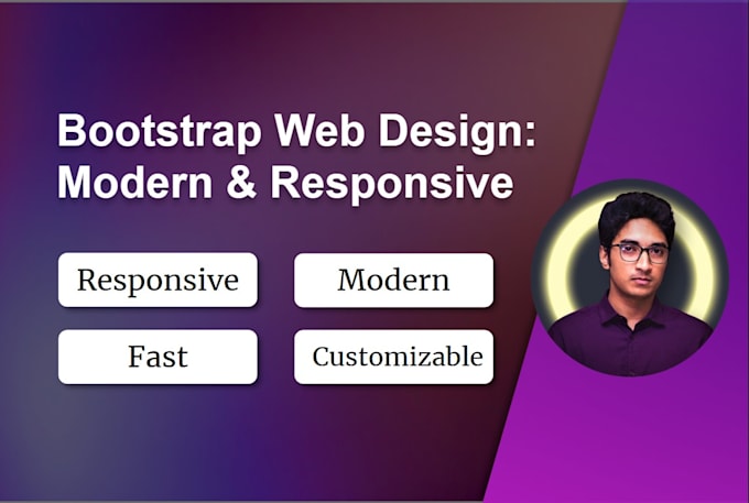 Design modern websites with bootstrap by Iammuttaqi | Fiverr