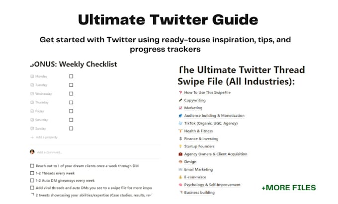 Give you a complete and simple twitter guide by Ashleymorgan | Fiverr