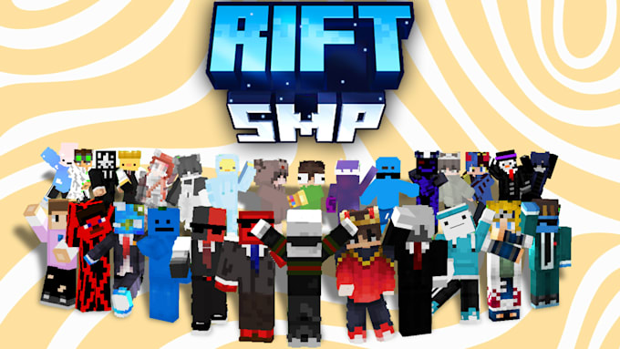 Photoshop your minecraft server banner with all players and title by ...