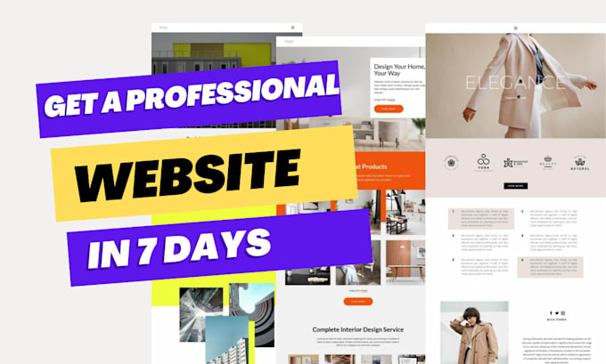 Create a professional website for your business by Achievedigi | Fiverr