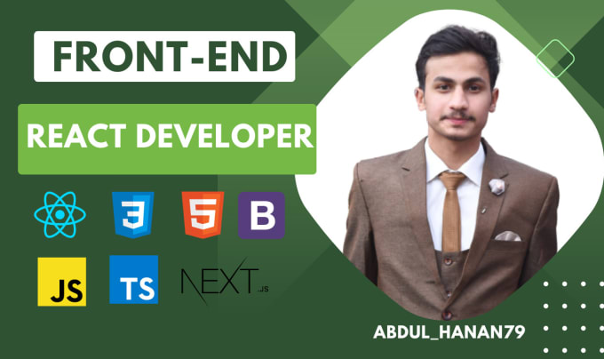 Be your reactjs front end web developer by Abdul_hanan79 | Fiverr Be your reactjs front end web developer by Abdul_hanan79 | Fiverr