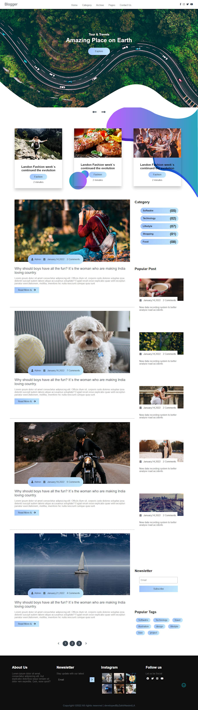 Create a website web application by Zahirnasimi | Fiverr
