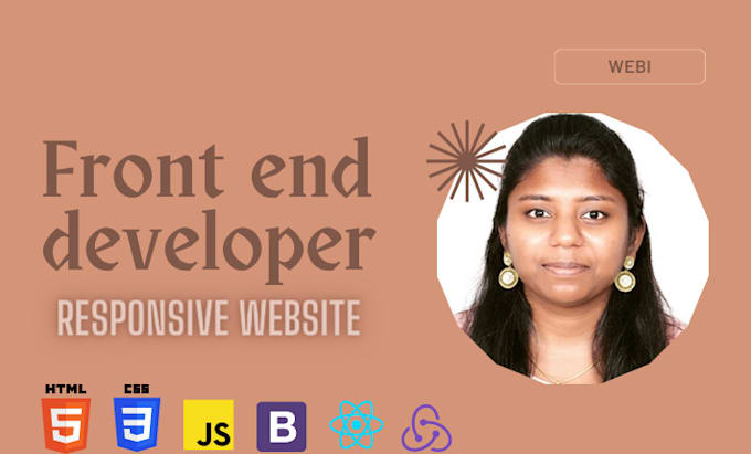 Do custom front end responsive website development by Sangeetha61 | Fiverr