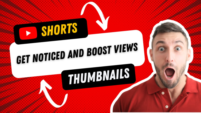Create engaging youtube shorts thumbnails for you by Akilaathukorala | Fiverr