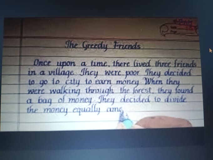 Handwriting assignments and handwriting work by Alishba__javed | Fiverr