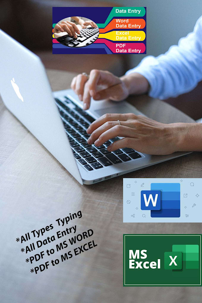 All data entry and data typing by Poljofrancis | Fiverr