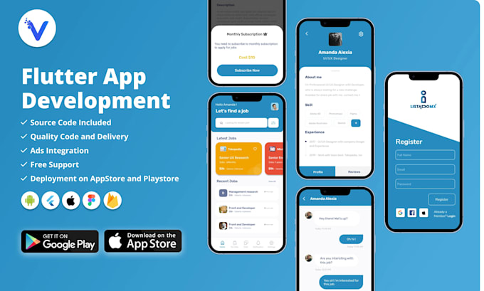 Build Mobile Apps For Both Android And Ios Using Flutter By Shahrukh 6775