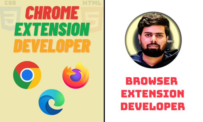 Create chrome, brave, microsoft edge browser extensions by Miankuddoos ...
