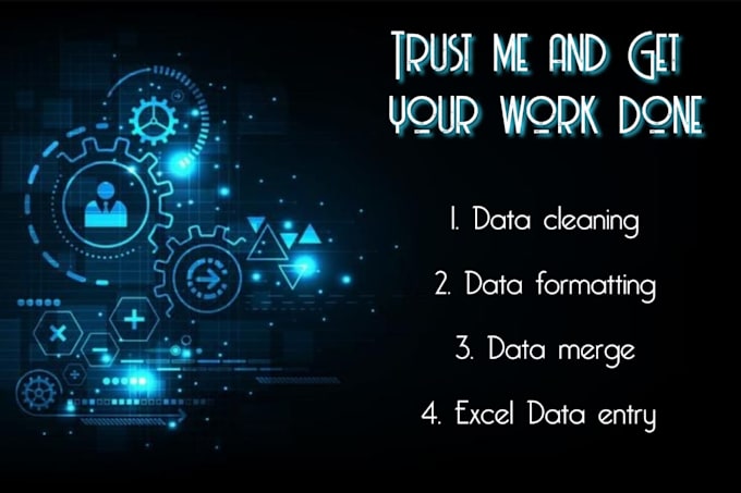 Do Data Entry Cleaning Formatting And Merge By Umashil04 Fiverr