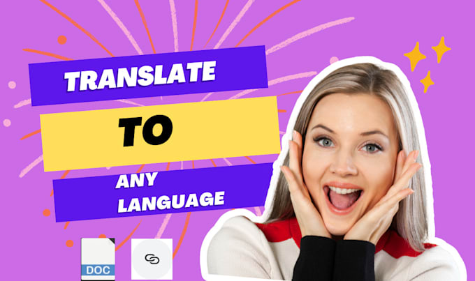 Translate language to document by Webjakaria | Fiverr