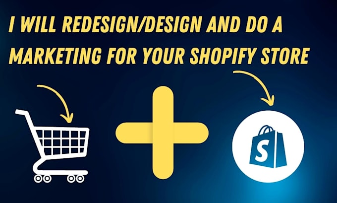 Redesign and design with viral marketing for your shopify store by ...