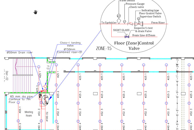 Fire Sprinkler System Animation