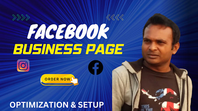 Do facebook business page setup , fan page create , banner , and cover ...