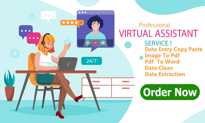 Be your exclusive virtual assistant, data entry and copy paste by ...