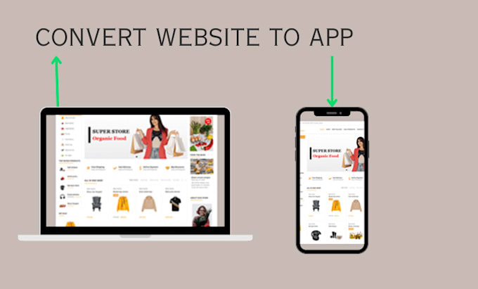 Convert your website to an android app by Sobur453 | Fiverr