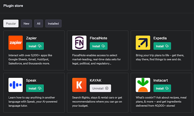 Build custom chatgpt plugins for your business needs by Medelhosayny | Fiverr