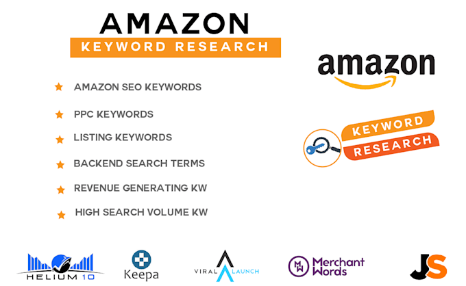 Do amazon keyword research via helium 10 to generate sales and rank by ...