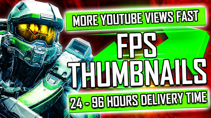 Design a fps thumbnail for youtube by Shadoweditsuk | Fiverr