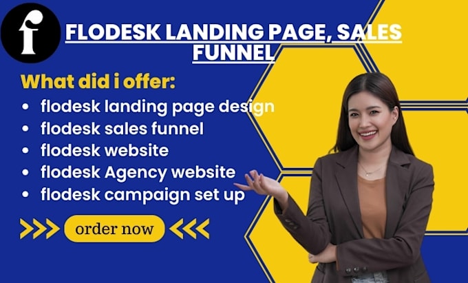 Design flodesk landing page, sales funnel, flodesk website design by ...