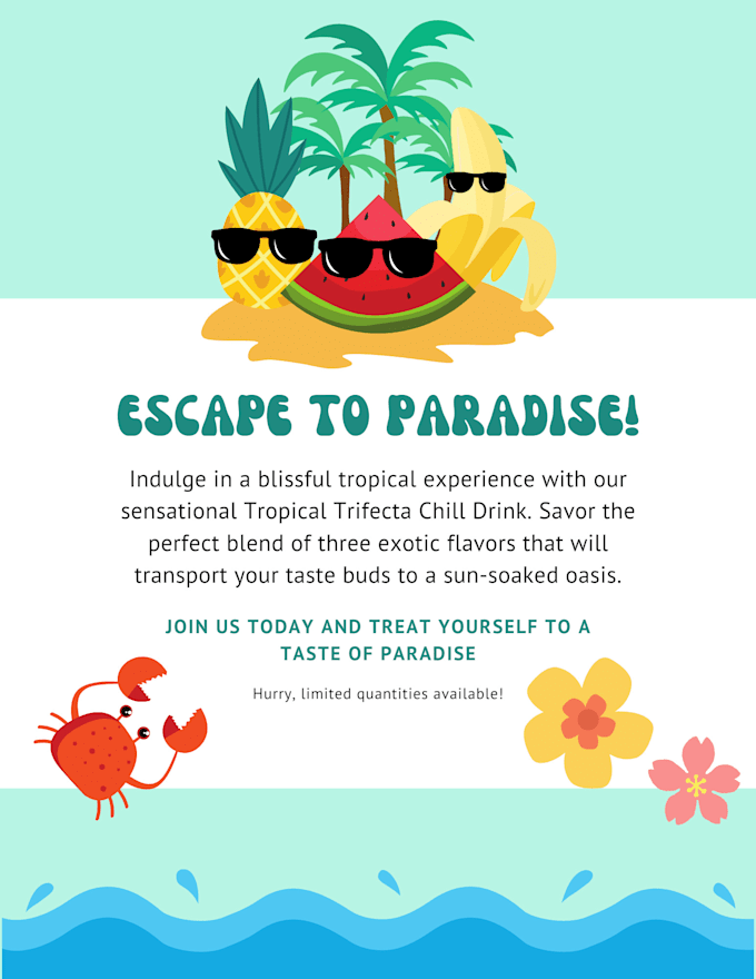 Design a captivating and visually stunning flyer by Madisonmontanus ...