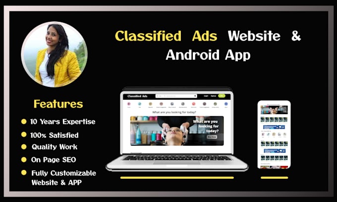 Build custom classified ads website and app like olx gumtree quickr by ...