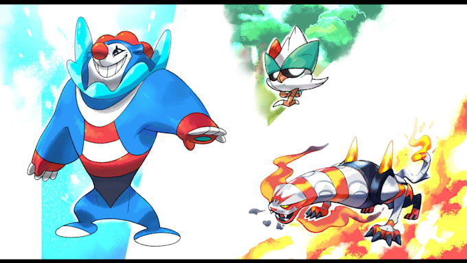 Make monster, fakemon art and sprites for you by Badbyest | Fiverr