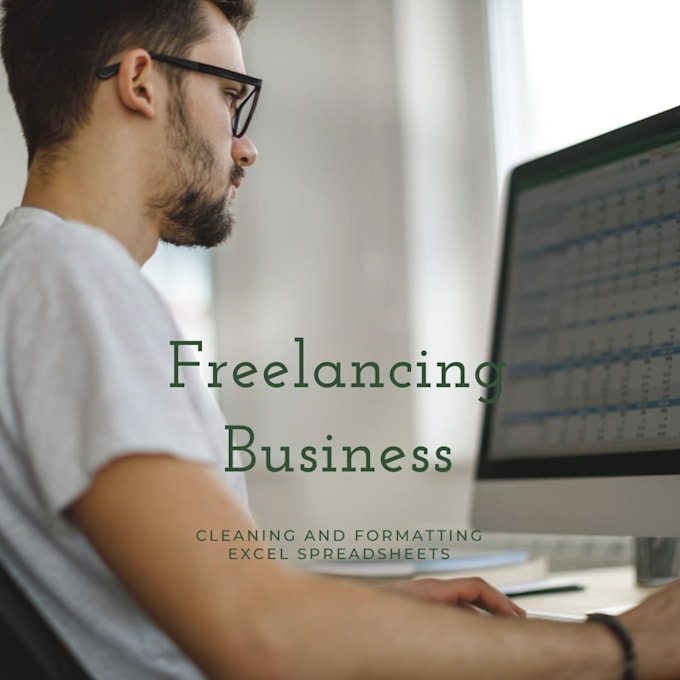 Clean and format your excel report by Analyst_guy | Fiverr