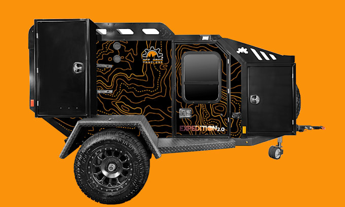 Design expert semi truck, truck, box trailers, eye catching trailer ...