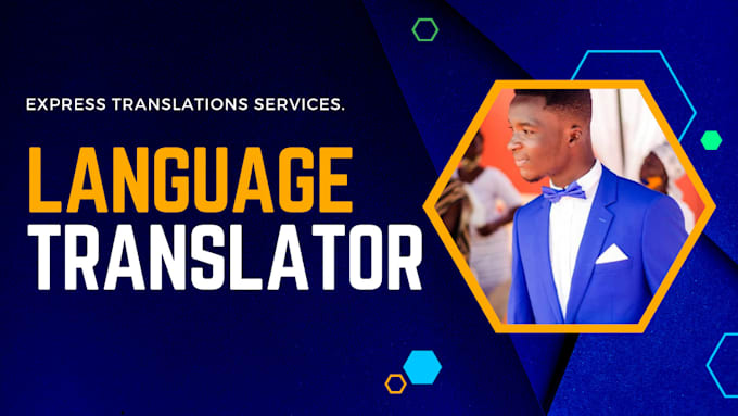 Translate from any language to english and vice versa by Professor6000 | Fiverr