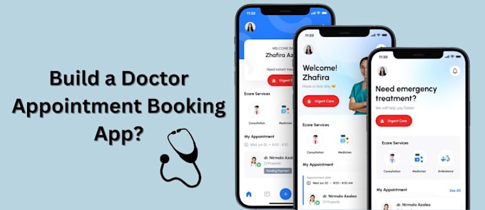 Build doctor appointment booking app and website by Mikewatt_d | Fiverr