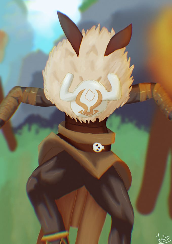 Draw your original character by Yamiska | Fiverr