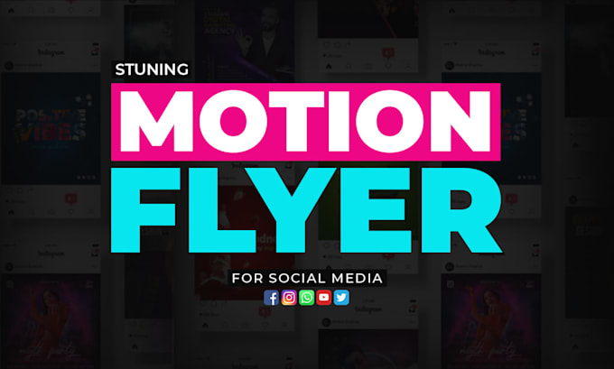 Animated motion flyer for social media by Hyperx324 | Fiverr