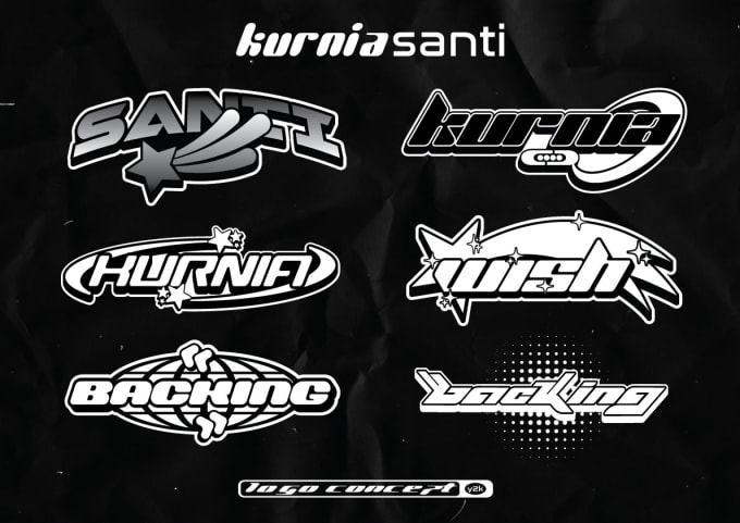 Make Custom Y2k Style Streetwear Logo By Kurniasanti Fiverr