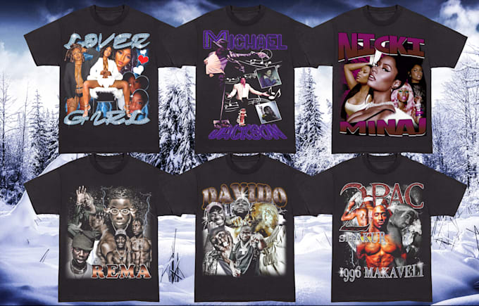 A vintage 90s kpop bootleg rap for your tee by Redaam05 | Fiverr