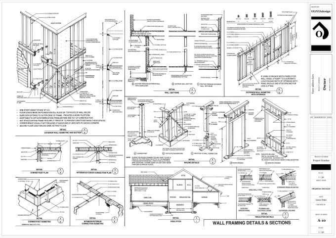 Design floor plans, framing, foundation plan for city permit by ...