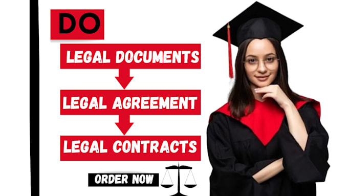 Expertly draft contracts, agreements and legal documents, legal letter ...