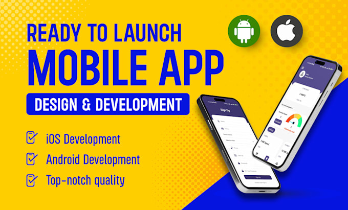 Do secure mobile app design and development for android and ios by Aman_app | Fiverr