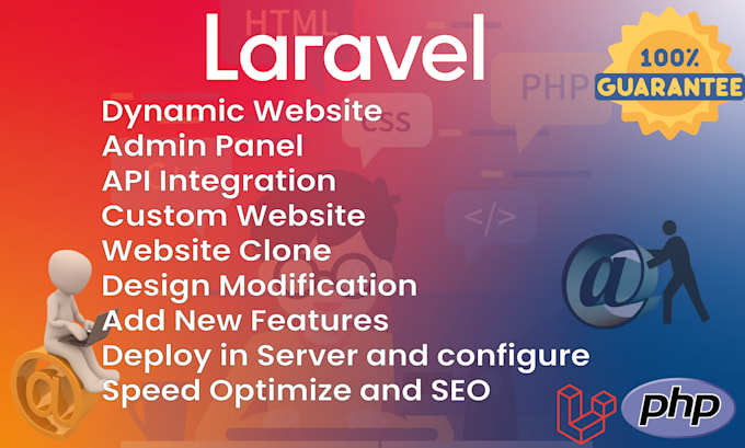 Create dynamic php, laravel website and admin panel by Yearulislam | Fiverr