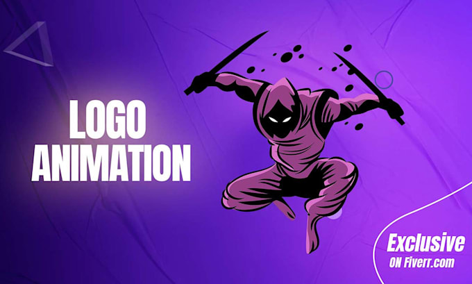 Create custom logo animation 4k video within 24 hours by Jannat753 | Fiverr