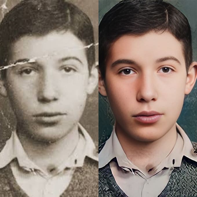 Do photo restoration, colorize, repair old damaged photos by Krrish36 ...