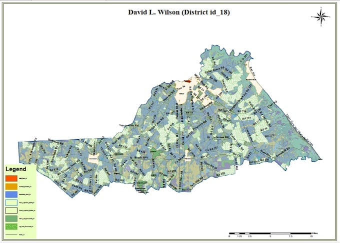 Develop topographic, zonal maps and perform spatial analysis by ...