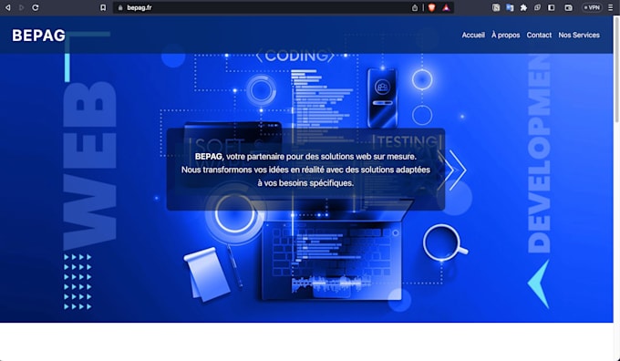 Design Redesign Develop Business Website With Html Css Php Js React By Bepagdigital Fiverr