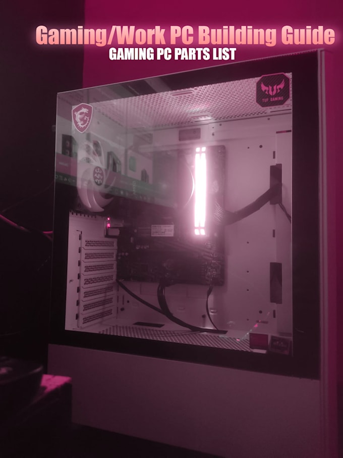 Help you build a budget for your gaming and work pc fitting your needs ...