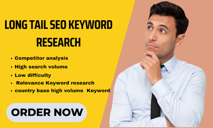 Seo long tail keyword research and lower competitor analysis by Seoexpertpromax | Fiverr